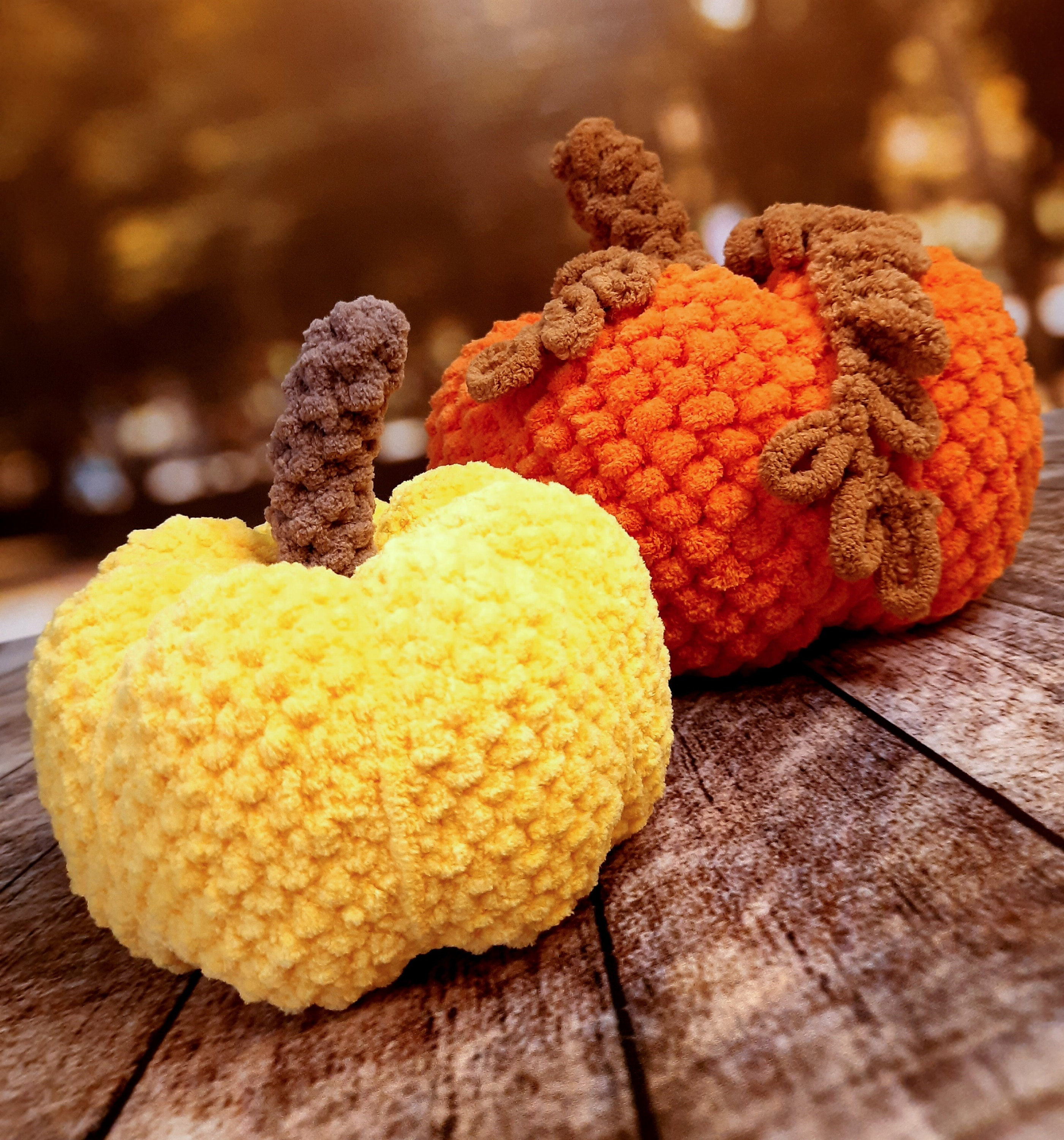 Pumpkin Pillow Crochet Pattern for Loop Yarn, Halloween Plushie Crochet ...
