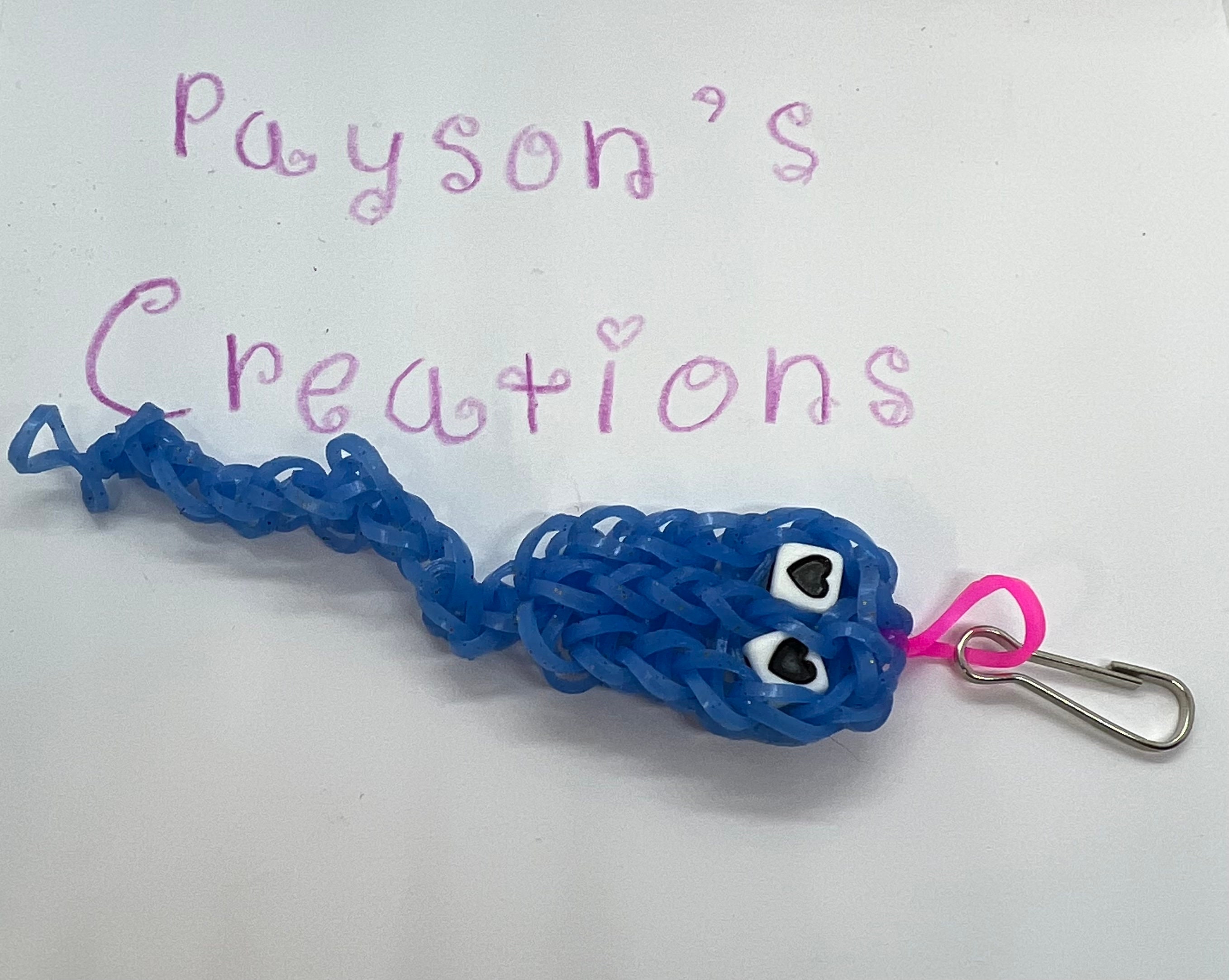 Rainbow Loom Snake Charm
