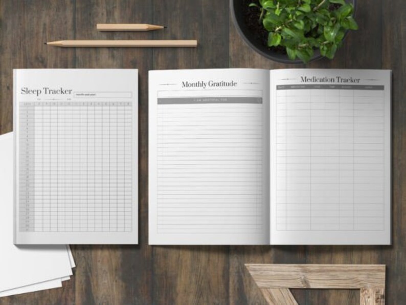 ADHD Planner PRINTABLE ADHD Workbook Organizer Daily - Etsy