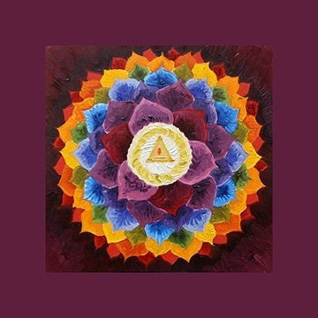 Boxed Set of 7 Chakra Greeting Cards of Original Oil Paintings by Jerri ...