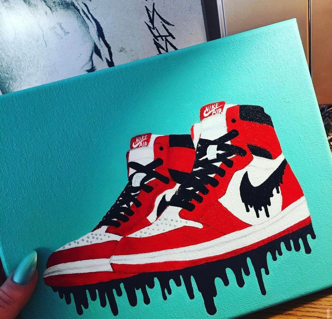 Drippy Jordan’s - Etsy