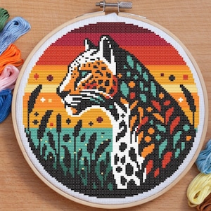 BIG CATS BUNDLE Digital Cross Stitch Pattern, Instant Pdf Download ...