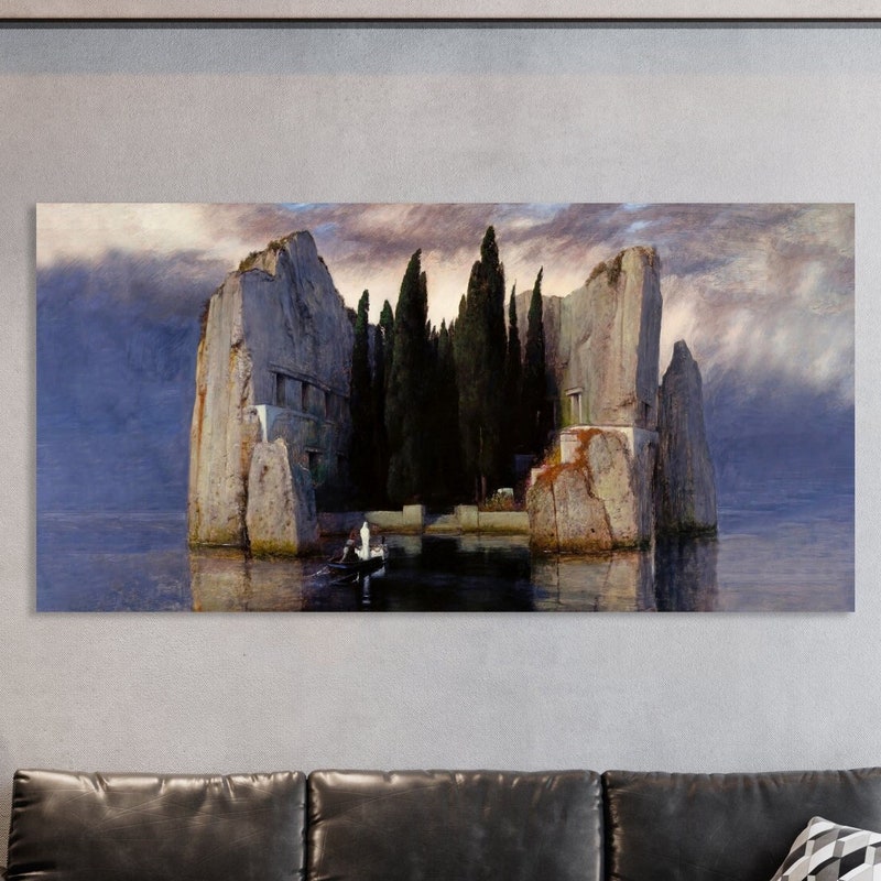 The Isle of Dead Painting - Etsy