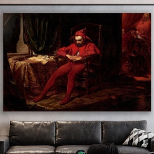Stanczyk Wall Art, Jan Matejko, Stanczyk Canvas, Huge Canvas Home Decor ...