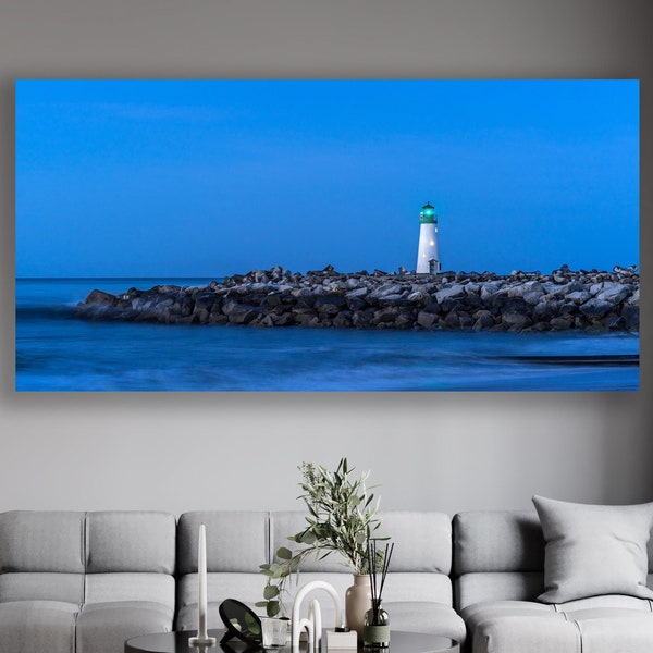 Lighthouse Canvas - Etsy