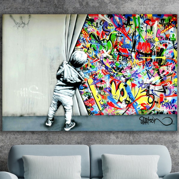 Graffiti Art Canvas - Etsy