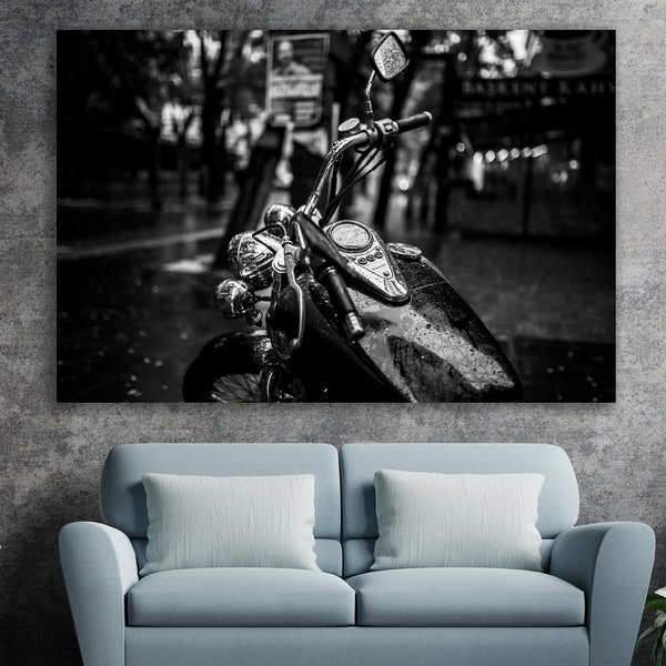 Motorcycle Wall Art - Etsy