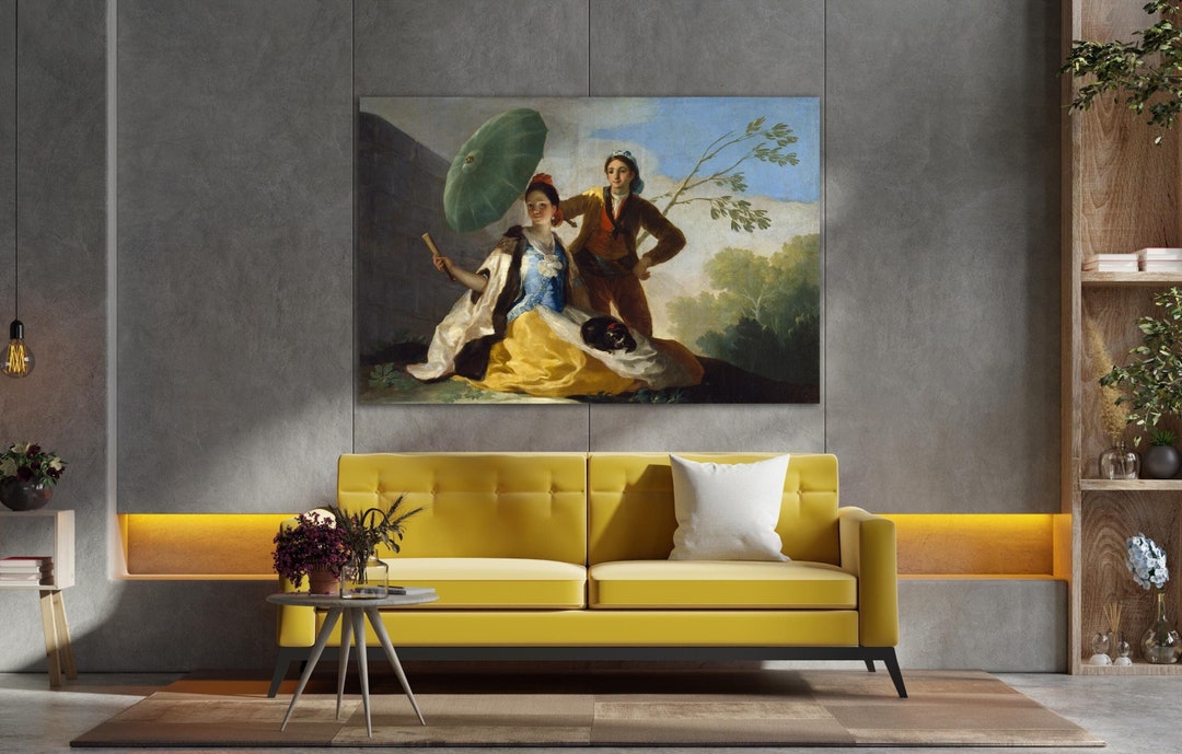 The Parasol Wall Art, Huge Canvas Home Decor, the Parasol Canvas ...