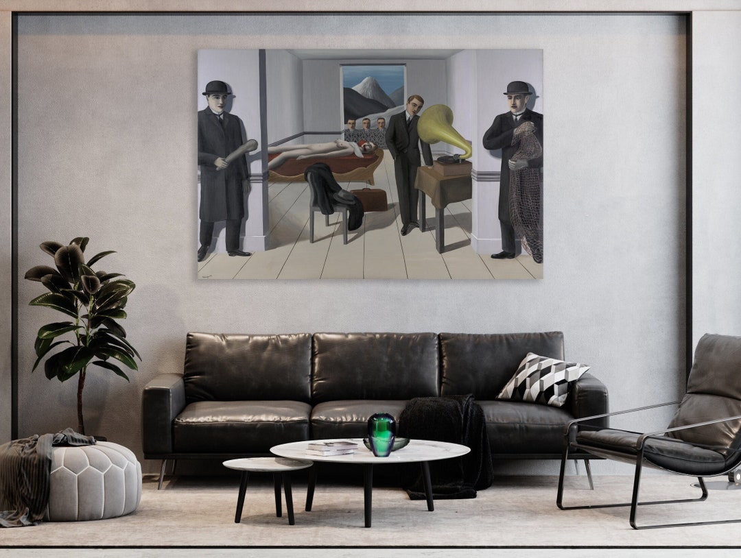 The Menaced Assassin Wall Art, Huge Canvas Home Decor, the Menaced ...