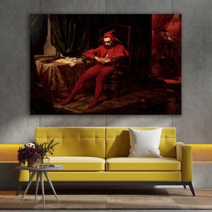 Stanczyk Wall Art, Jan Matejko, Stanczyk Canvas, Huge Canvas Home Decor ...