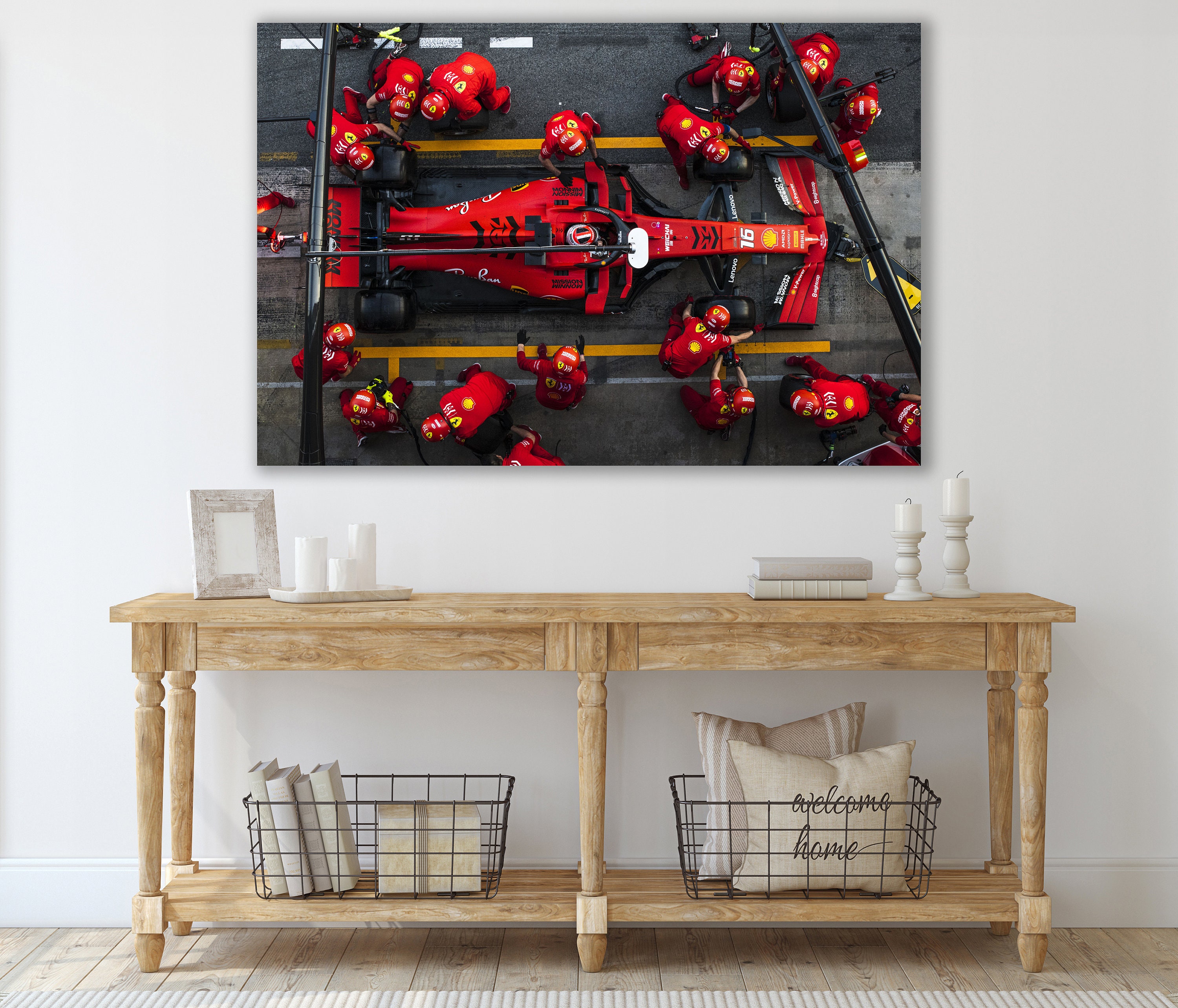 Formula1 Wall Art F1 Pit Stop Art Formula 1 Wall Decor Huge - Etsy UK