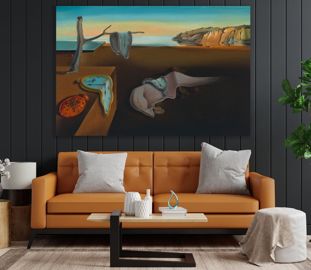 The Persistence of Memory Wall Art, Salvador Dali, the Persistence of ...