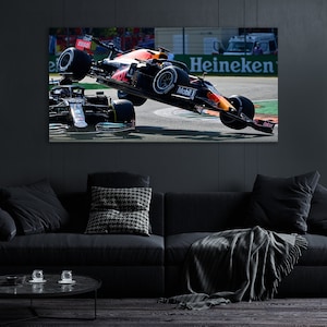 Formula 1 Canvas Print, Huge Canvas Home Decor, F1 Art, Formula 1 ...