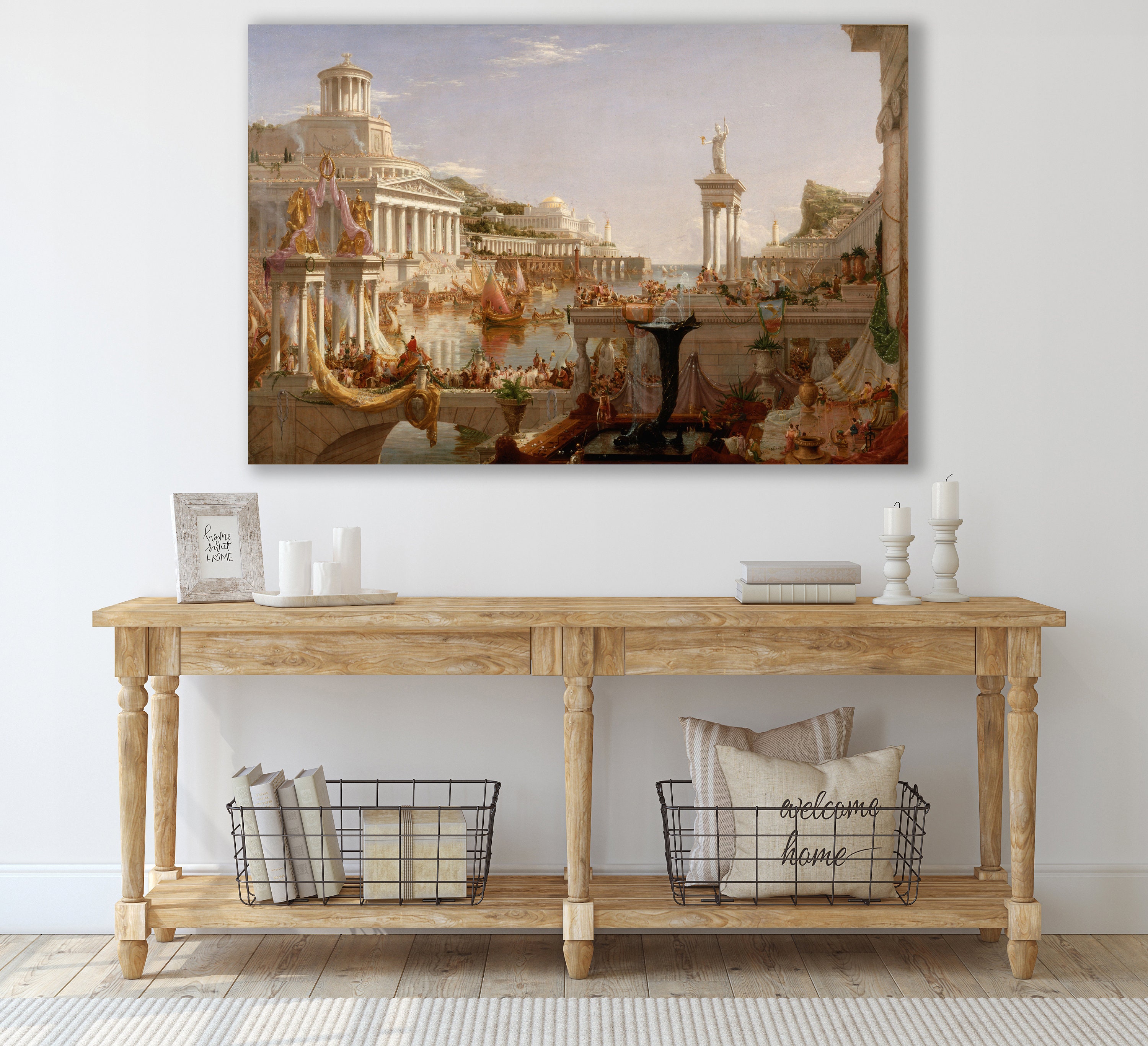 The Consummation of Empire Wall Art, Thomas Cole Art, Ancient Roman ...