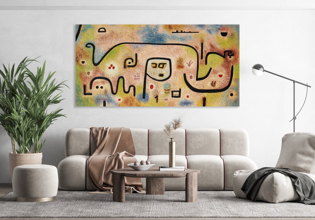 Insula Dulcamara Art Print, Paul Klee, Insula Dulcamara Wall Art, Huge ...
