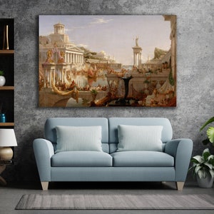 The Consummation of Empire Wall Art, Thomas Cole Art, Ancient Roman ...