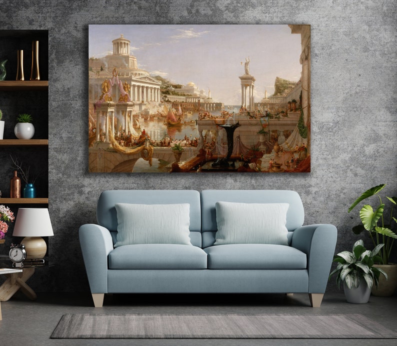 The Consummation of Empire Wall Art, Thomas Cole Art, Ancient Roman ...