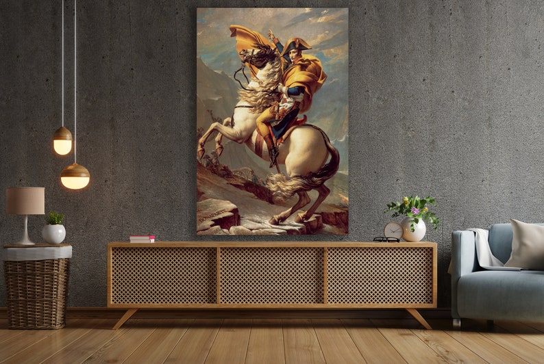 Napoleon Art Napoleon Wall Art Huge Canvas Home Decor - Etsy