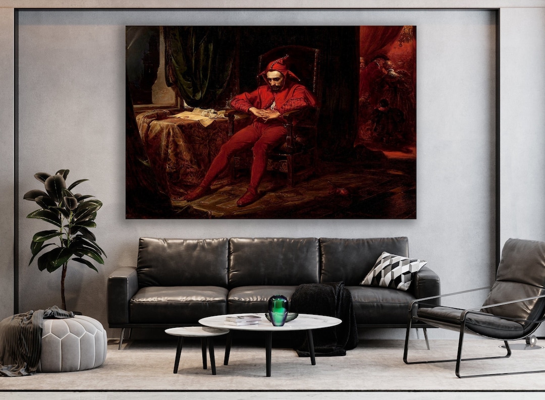 Stanczyk Wall Art, Jan Matejko, Stanczyk Canvas, Huge Canvas Home Decor ...