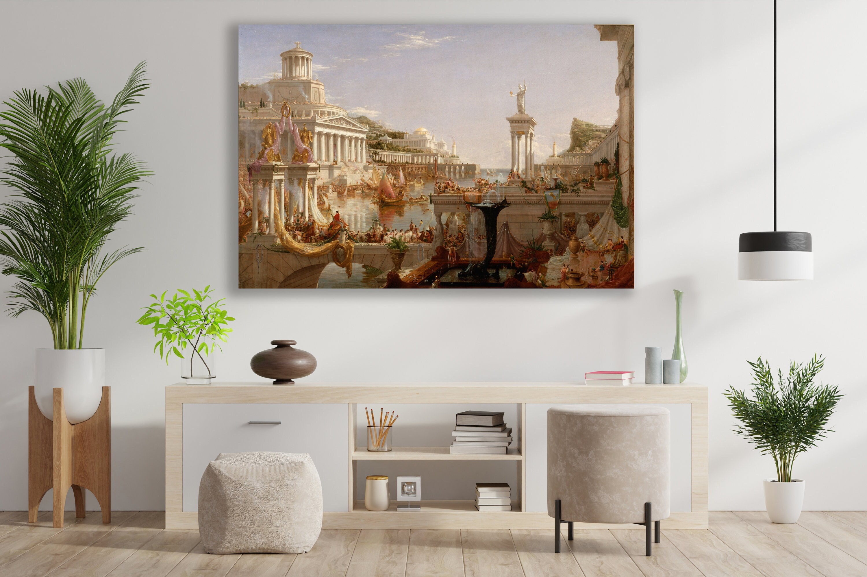 The Consummation of Empire Wall Art, Thomas Cole Art, Ancient Roman ...