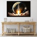 Launching Space Rocket Wall Art, Space Art, Huge Canvas Wall Art, Space ...