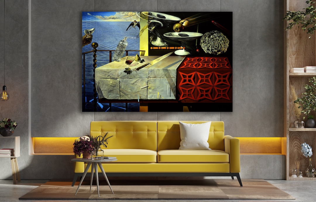 Still Life Wall Art, Salvador Dali, Still Life Canvas, Huge Canvas Home ...