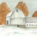 Country Barns Note Cards - Etsy