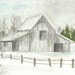 Country Barns Note Cards - Etsy