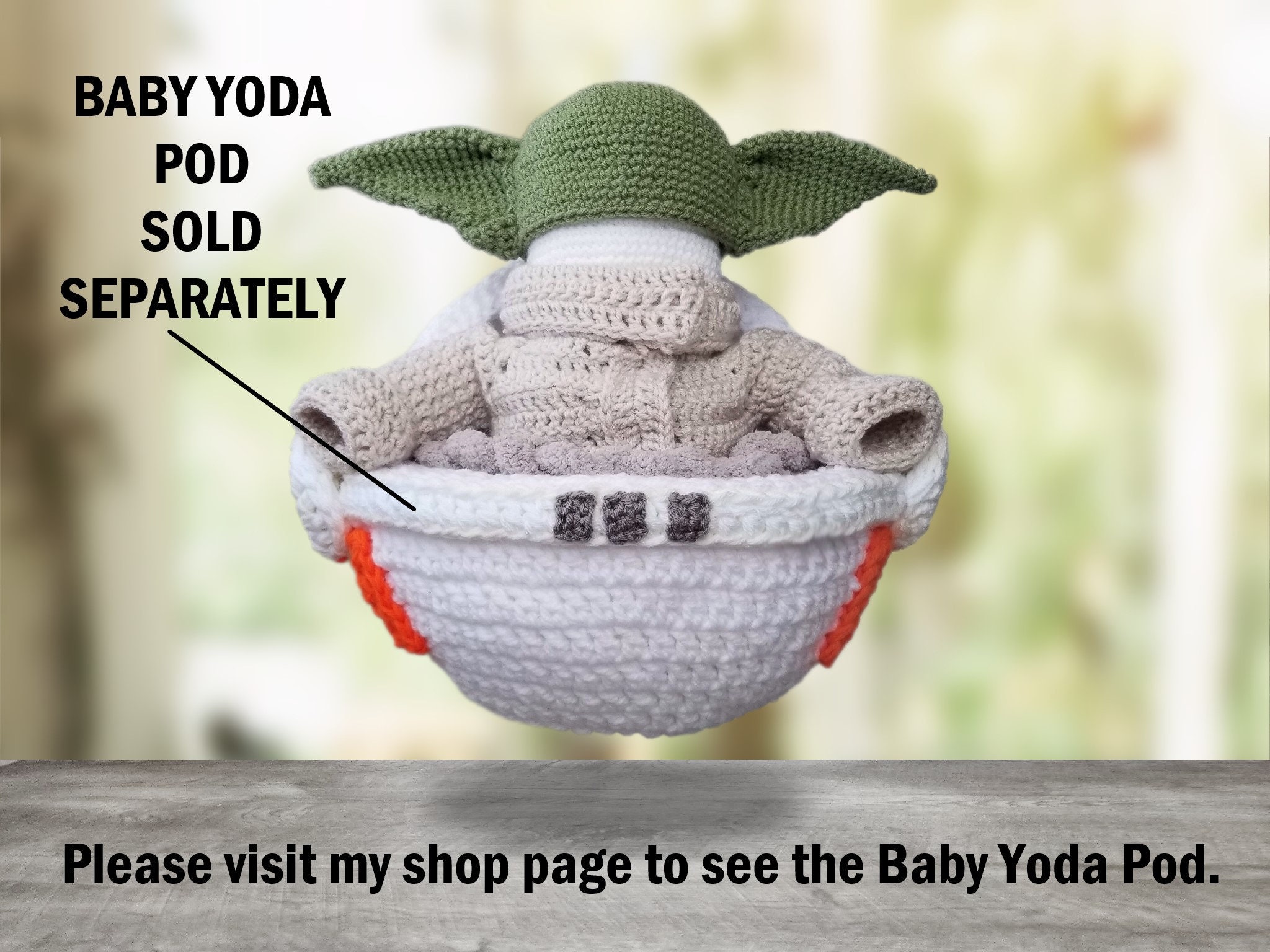 Baby Yoda Inspired Hat & Sweater - Etsy