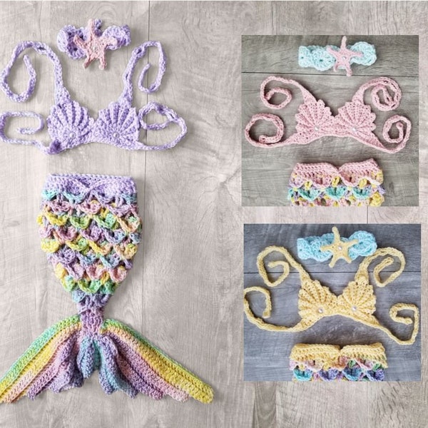 Crochet Mermaid Tail - Etsy