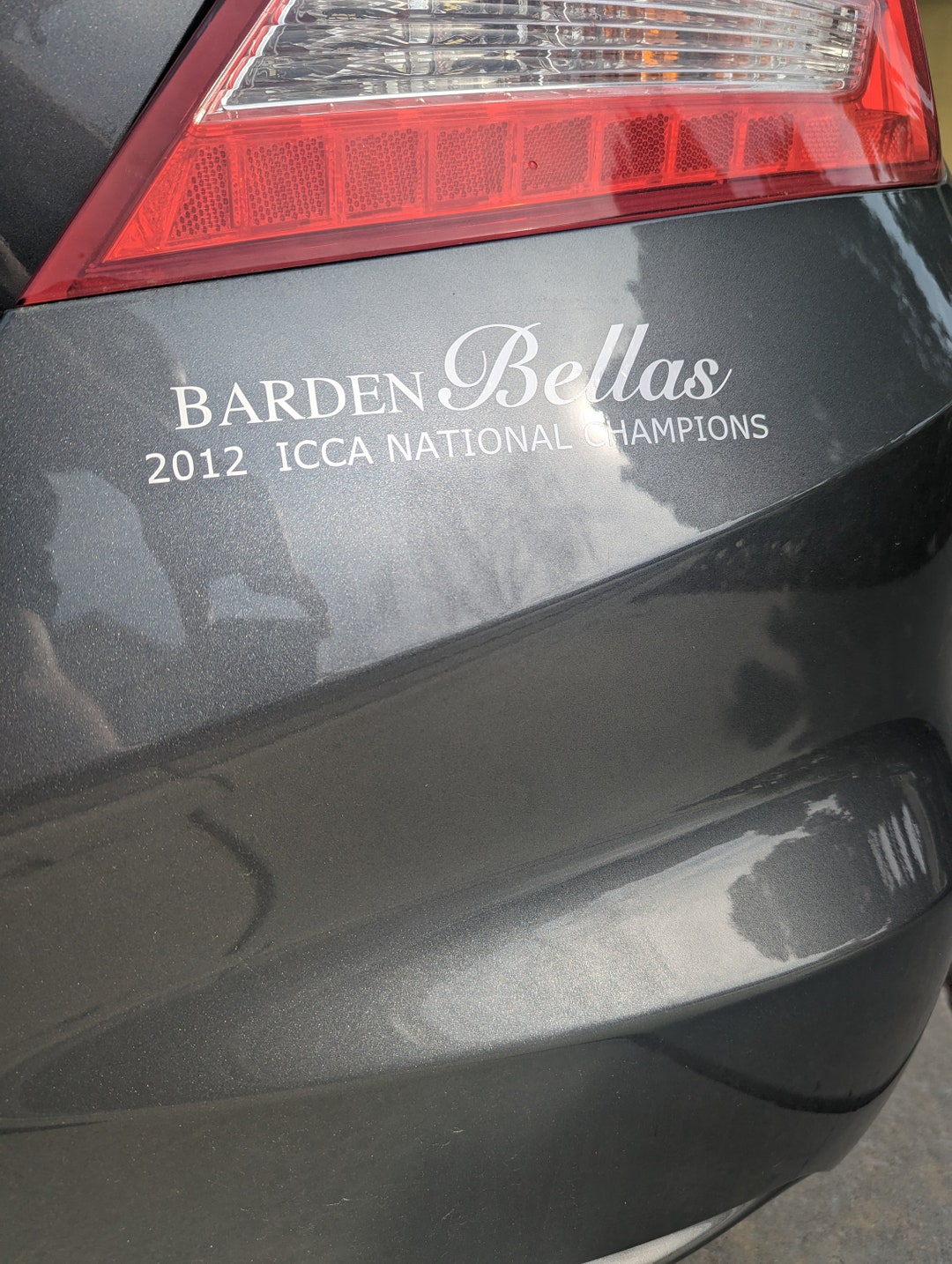 Barden Bellas National Champions Car Decal/sticker - Etsy