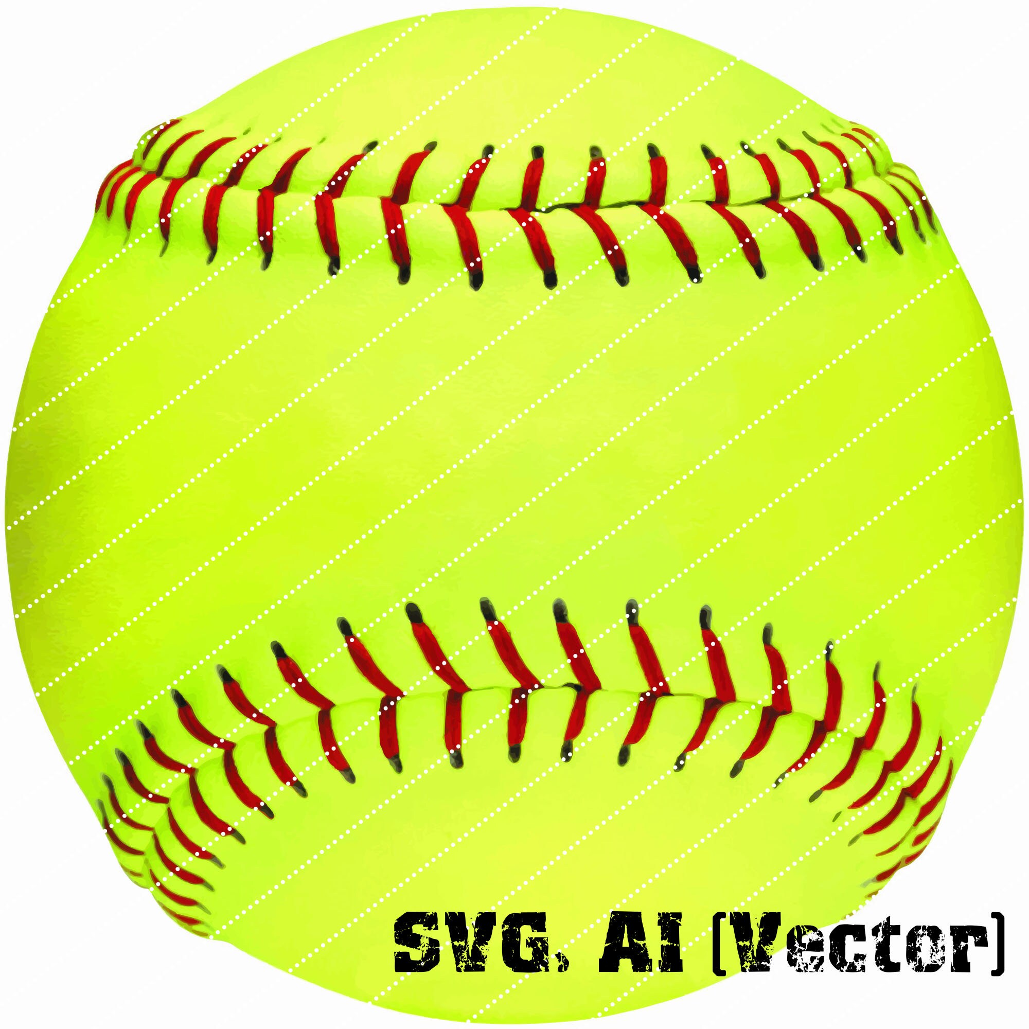 Softball - Official Rawlings-type Softball • Svg-ai-pdf-jpg-png ...