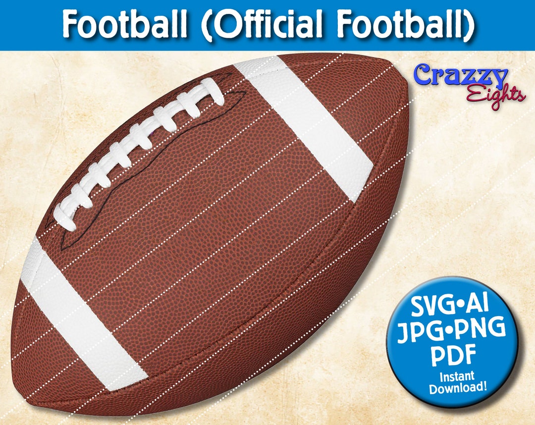 Football - Official Wilson-type Football • Svg-ai-pdf-jpg-png Printable ...