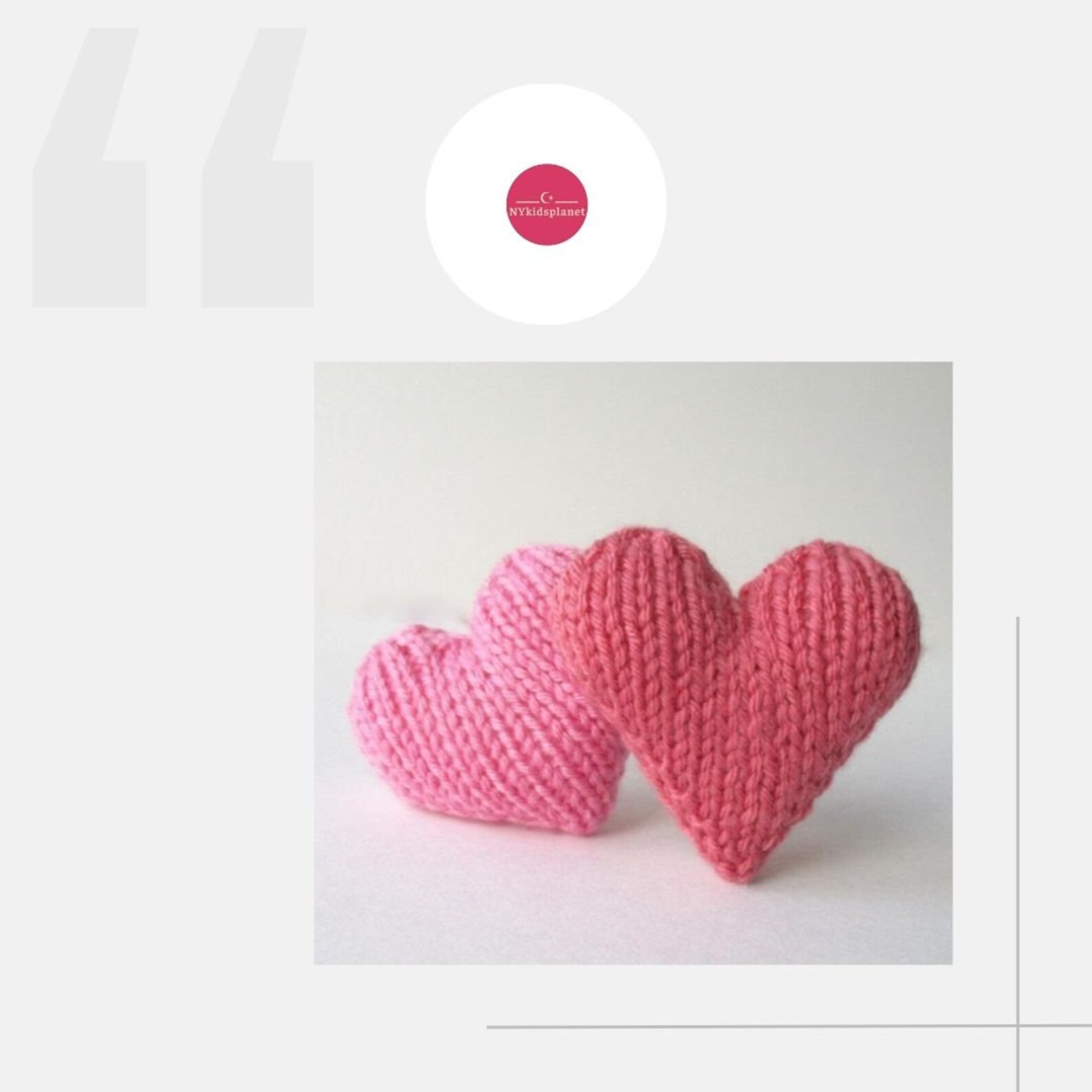 Knitting Heart Heart PATTERN Knitting PDF Download Plush Heart Knitting ...