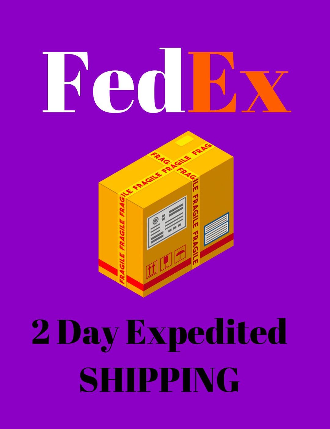 Guest Book Fedex Expedited Shipping Only 1 Item - Etsy