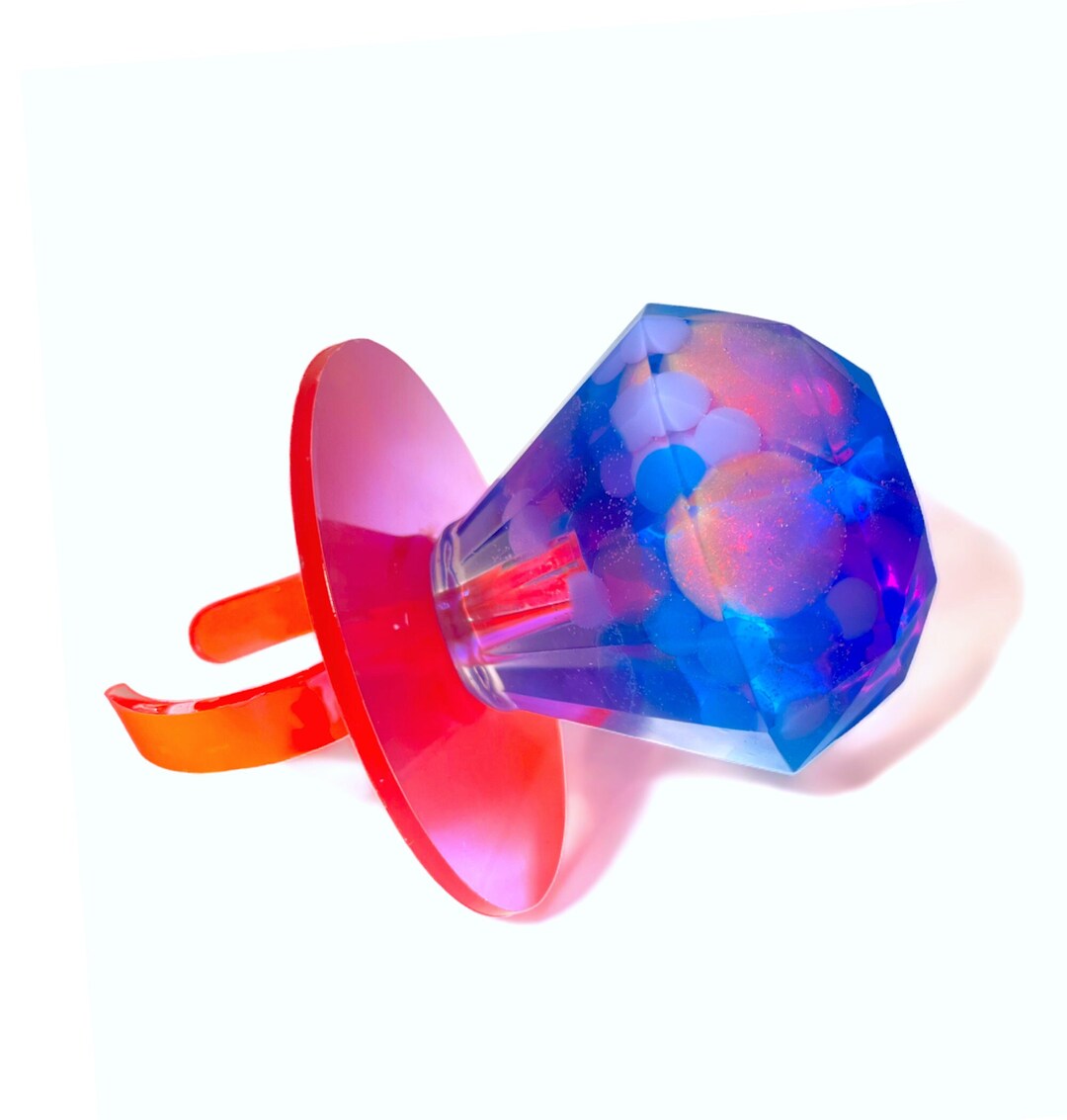 Giant Ring Pop Resin Art Sculptures/dopamine Decor/maximalist Pop Art ...