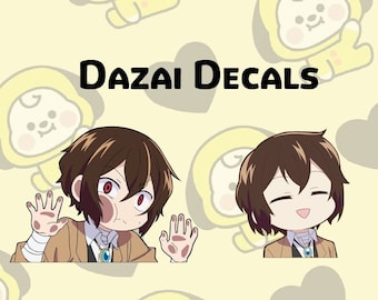 Dazai Car Decal - Etsy