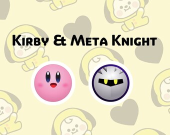 Meta Knight Sticker - Etsy