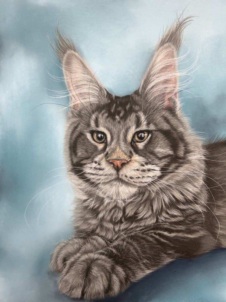 AMERICAN BULLY PORTRAIT Realistic Pet Portrait Commission Art - Etsy