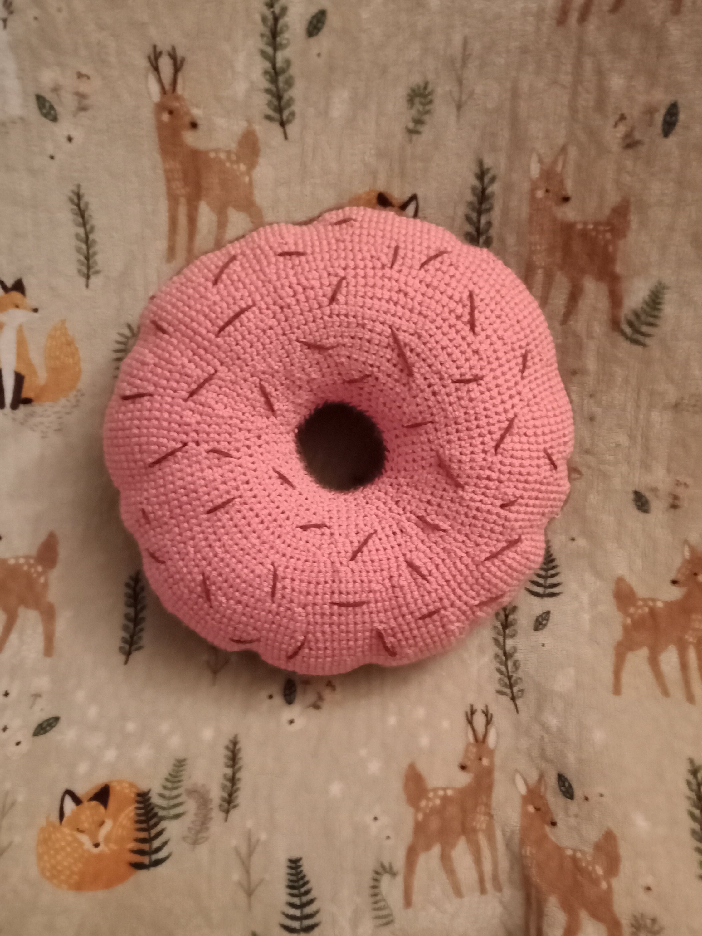 Mini Crochet Doughnut - Etsy