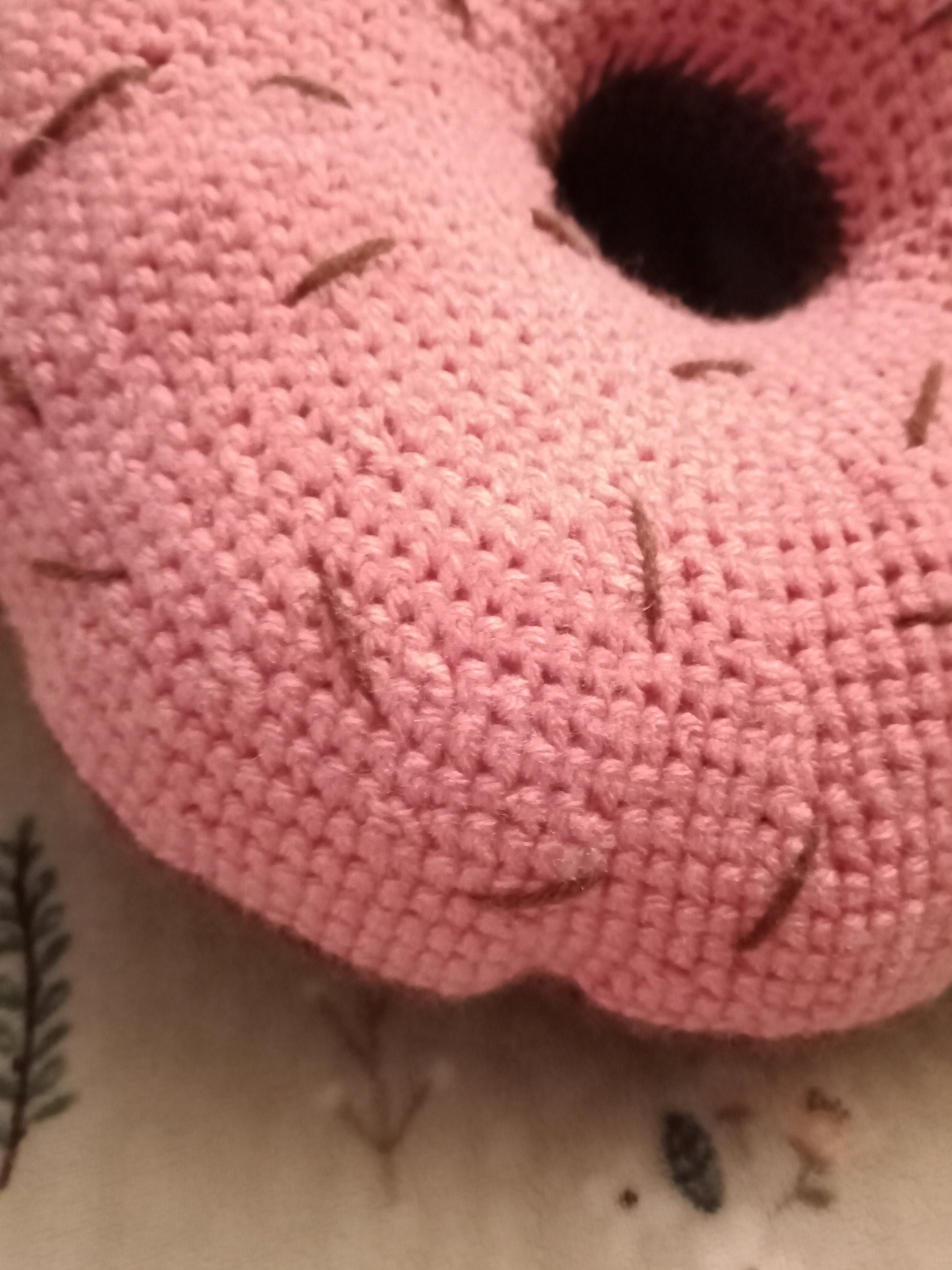 Mini Crochet Doughnut - Etsy