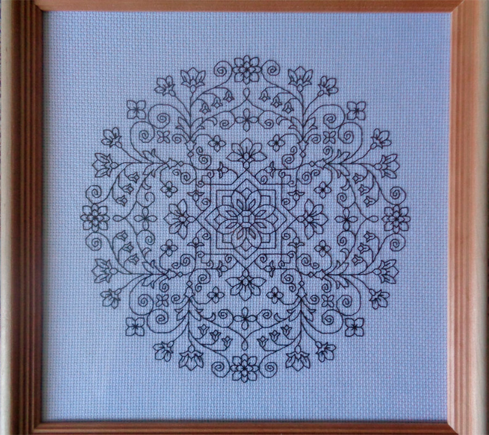 Blackwork Lace19 Blackwork Pattern Needlepoint Pattern - Etsy