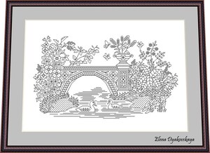 Blackwork Pattern Three Pears Shaded Embroidery Varied - Etsy Canada