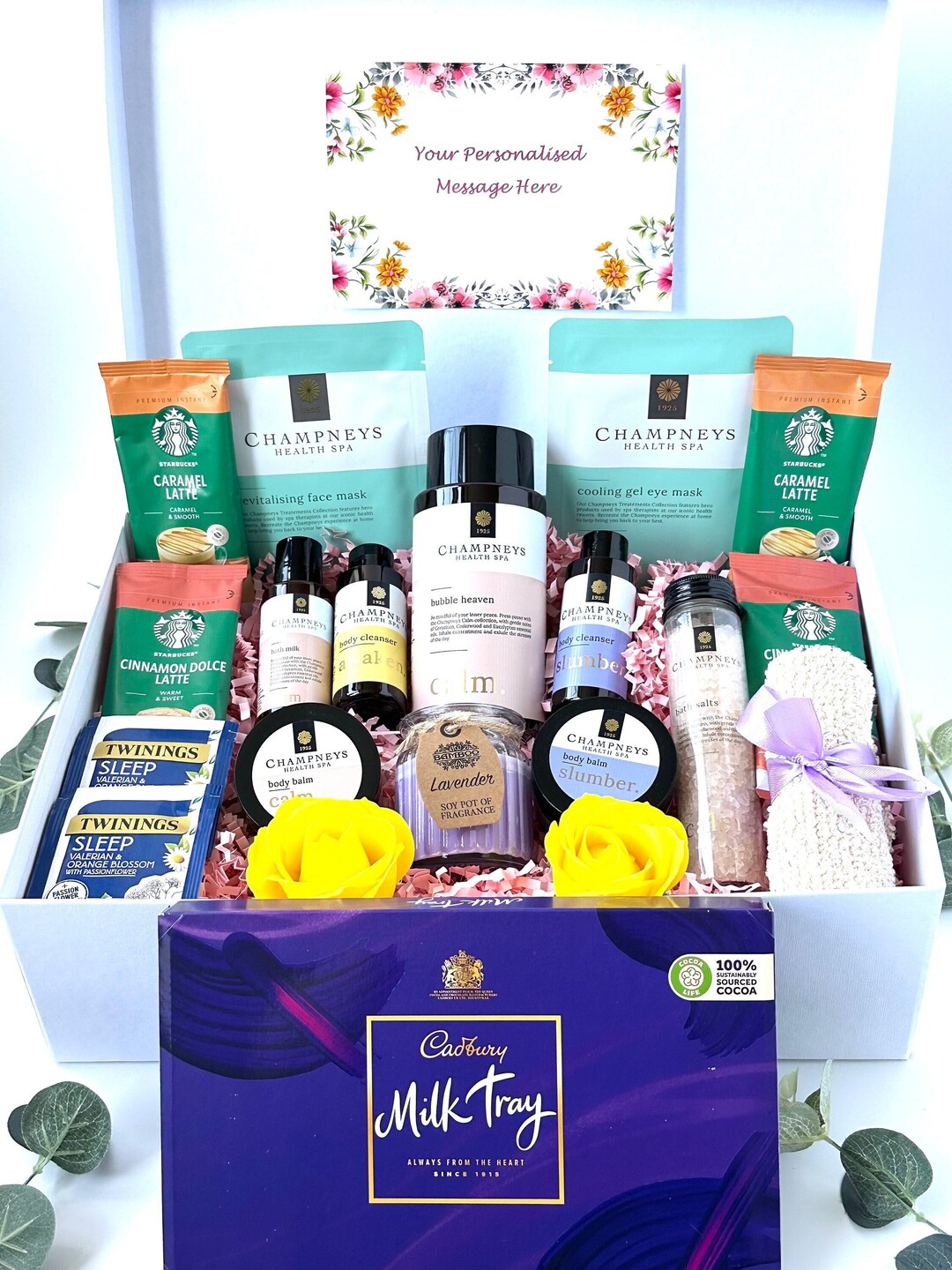CHAMPNEYS Luxury Gift Hamper | Womens Birthday Gift for Mum Wife Friend ...