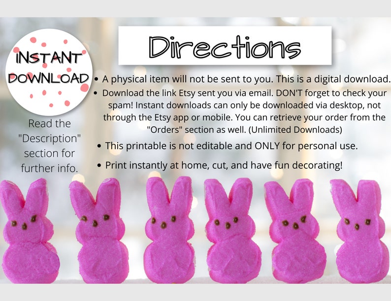 Easter Gift Tags Printable | Bundle Pack | Easter Basket Gift Tags ...