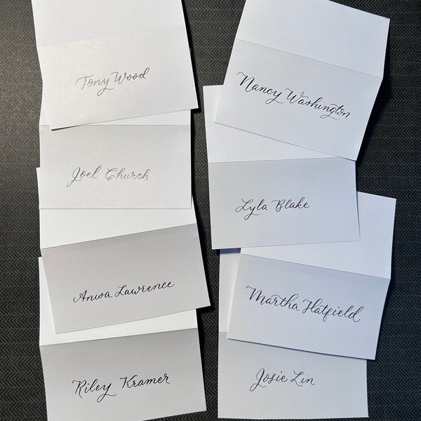 Calligraphy Cards - Etsy