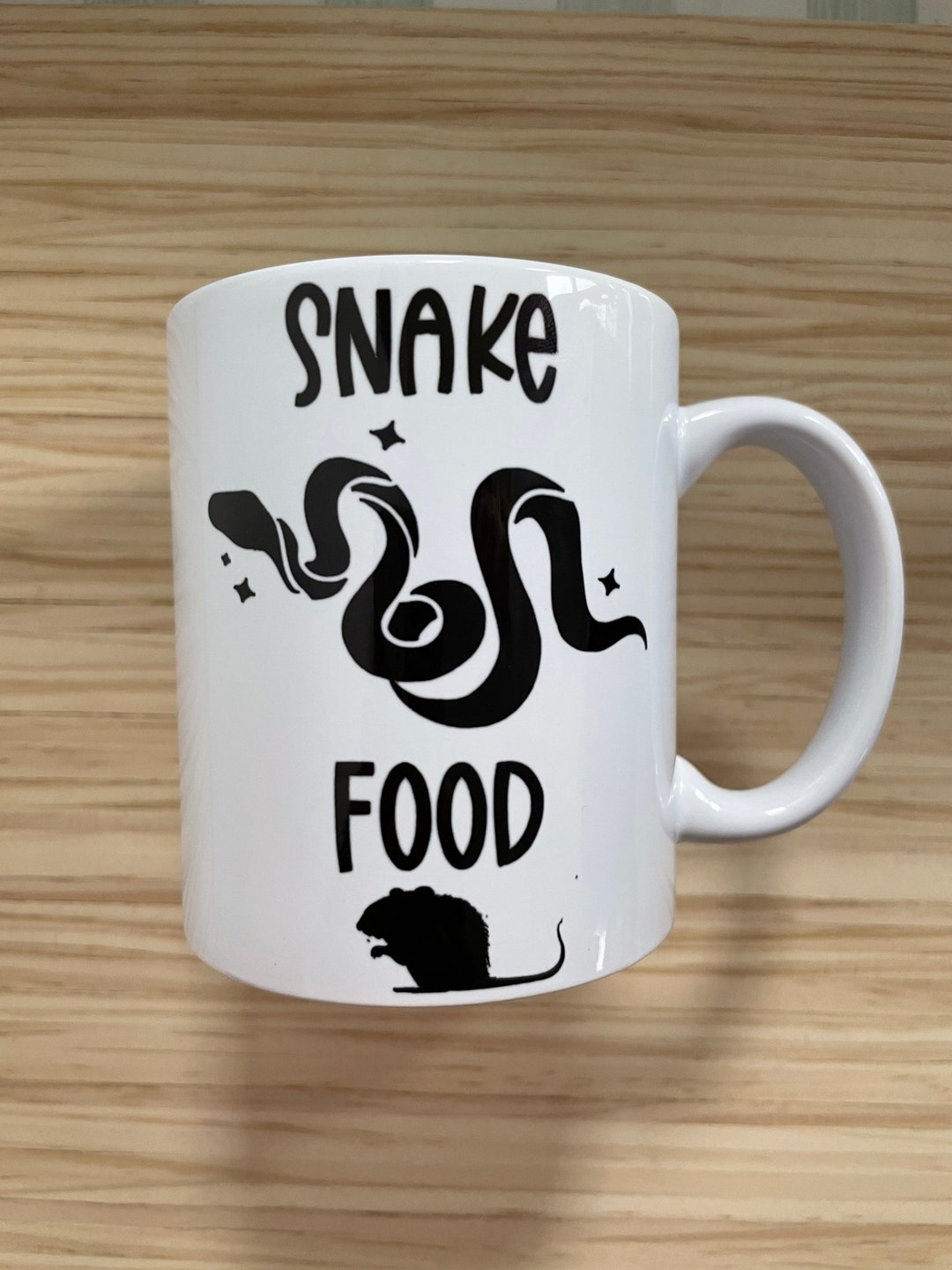 Snake Food Coffee Mug Cute Coffee Mug Dethawing Mug Reptiles Food Snake ...