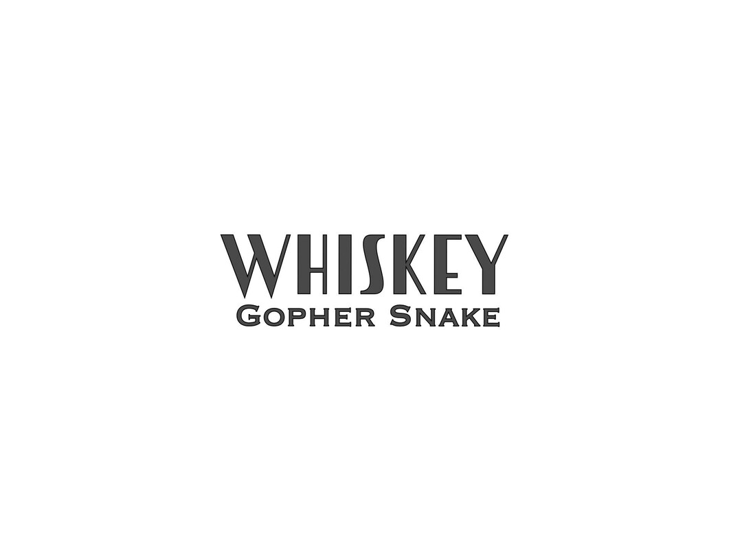 Gopher Snake Vinyl Name Decal Custom - Personalized Vinyl Sticker for ...