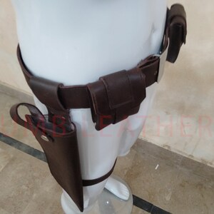 Deathwatch Belt Holster With Pouches Star Wars Mandalorian Cosplay ...