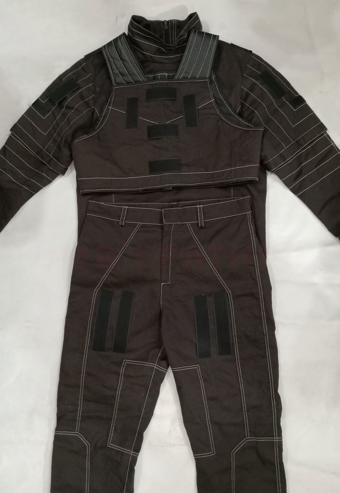 Mandalorian Flight Suit With Velcro Star Wars the Mandalorian - Etsy ...